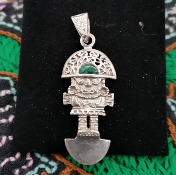 Jewelry | Peruvian Tumi In 95 Sterling Silver And Natural Turquoise ...